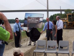 Michael N. Castle Trail at the C&D Canal Groundbreaking: Photos and ...