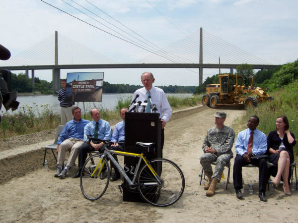 Michael N. Castle Trail at the C&D Canal Groundbreaking: Photos and ...